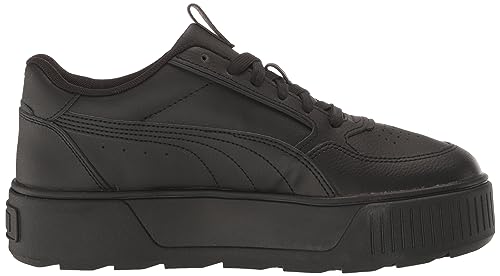 PUMA Women's KARMEN REBELLE Sneaker, PUMA Black-PUMA Black-PUMA Gold, 9