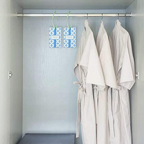 LA BELLEFÉE Sachet Bags for Drawers, Closets and Dresser Set 28 Packs (14 Linen+14 Cotton Sachets)