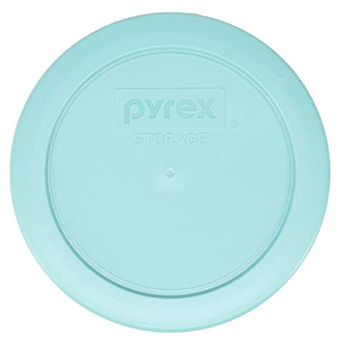 Pyrex (2) 7200 Glass Bowls & (2) Pyrex 7200-PC Jade Dust Lids