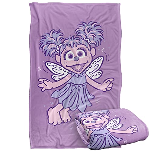 Sesame Street Simple Abby Officially Licensed Silky Touch Super Soft Throw Blanket 36" x 58"