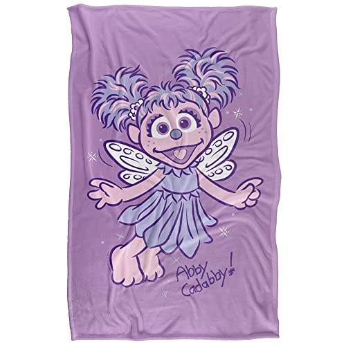 Sesame Street Simple Abby Officially Licensed Silky Touch Super Soft Throw Blanket 36" x 58"