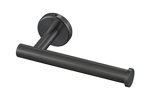 SUMBIN Bathroom Towel SUS 304 Robe Hook Holder, Heavy Duty Coat Hook for Bathroom Livingroom Hotel Kitchen Garage, Wall Mounted in Matt Black Finish