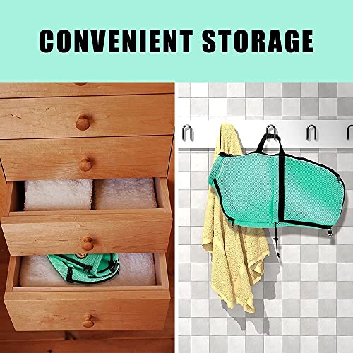 AWOOF Cat Grooming Bag Adjustable Cat Bathing Bag Anti Scratch & Bite Polyester Soft Durable Mesh Cat Shower Bag for Small Medium Large Cats Nail Trimming Ear Cleaning Medicine Taking