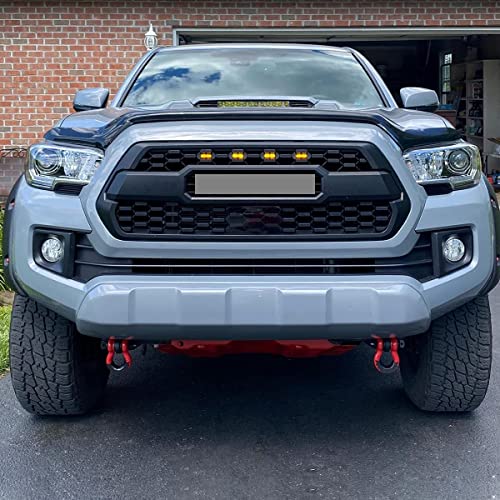 Fivepine Front Demon Tow Hook Bracket with 3/4 inch Shackles Fit for Toyota Tacoma 2009-2021 Demon Shackle Mount