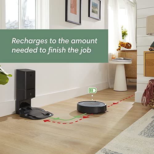 iRobot Roomba i4+ (4552) Robot Vacuum with Automatic Dirt Disposal - Empties Itself for up to 60 Days, Wi-Fi Connected Mapping, Compatible with Alexa, Ideal for Pet Hair, Carpets (Renewed)