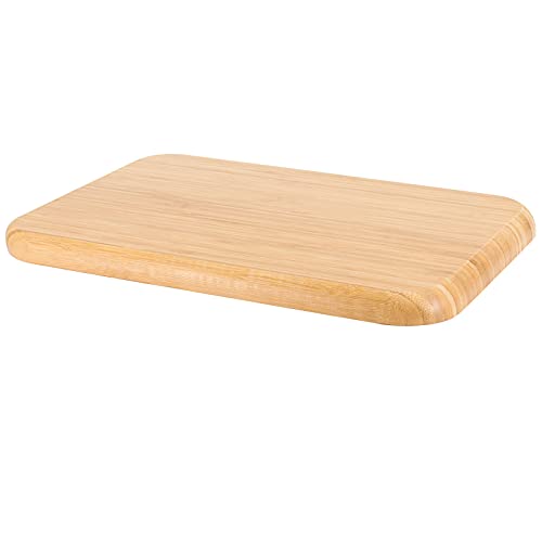 HEIHAK 2 Packs 15.7 x 11.8 x 0.8 Inch Rectangle Bamboo Trays, Decorative Bamboo Serving Platters, Natural Bamboo Serving Tray Wooden Breakfast Tray for Food, Coffee, Fruits, Bread, Cheese