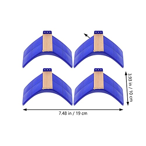 balacoo 4pcs Dove Rest Stand Lightweight Pigeons Bird Perches Plastic Wood Roost Bird Dwelling Support Cage Accessories for Dove Pigeon and Other Birds