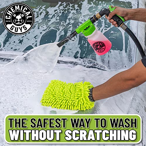 Chemical Guys Acc_326 β Torq Foam Blaster 6 Foam Wash Gun with Chenille Premium Scratch-Free Microfiber Wash Mitt