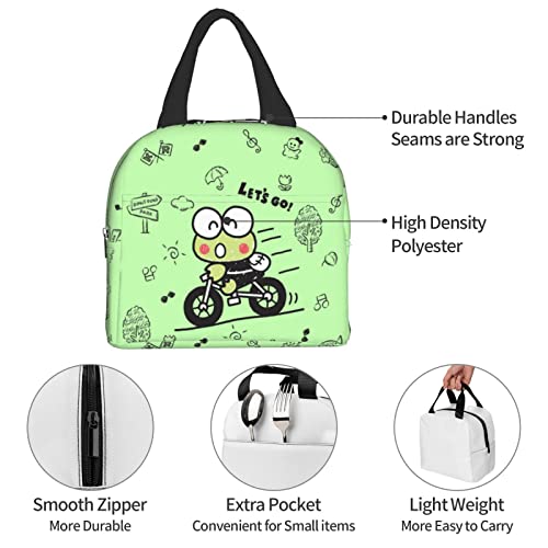 Lunch Bag Portable Insulated Lunch Box, Waterproof Tote Bento Bag For Office Hiking Beach Picnic Fishing