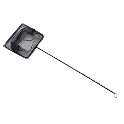 AQUANEAT Fish Net Aquarium,Fish Tank Net,Aquarium Net with Extendable Long Handle (4 Inch)