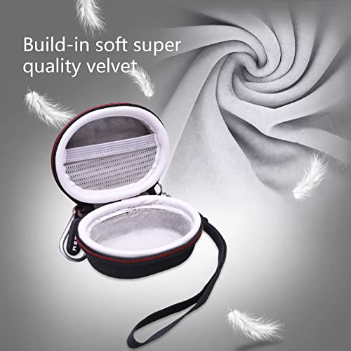 LTGEM Hard Storage Earbud Case for Beats Studio Buds True Wireless Noise Cancelling Earbuds or Sony WF-1000XM4 Industry Leading Noise Canceling Truly Wireless Earbud Headphones - Black