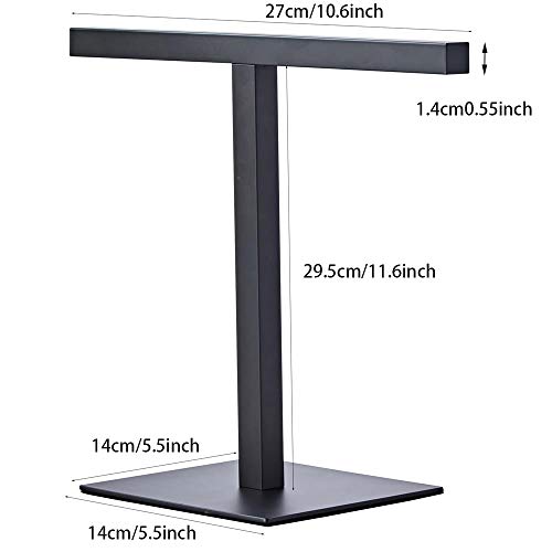 Bathroom Hand Towel Holder Stand,T-Shape Hand Towel Holder Stand SUS304 Stainless Steel for Bathroom,Kitchen or Vanity Countertop