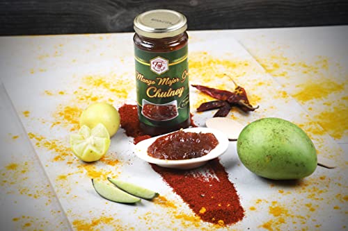 TAJ Mango Major Grey Chutney | 320g (11.28oz)