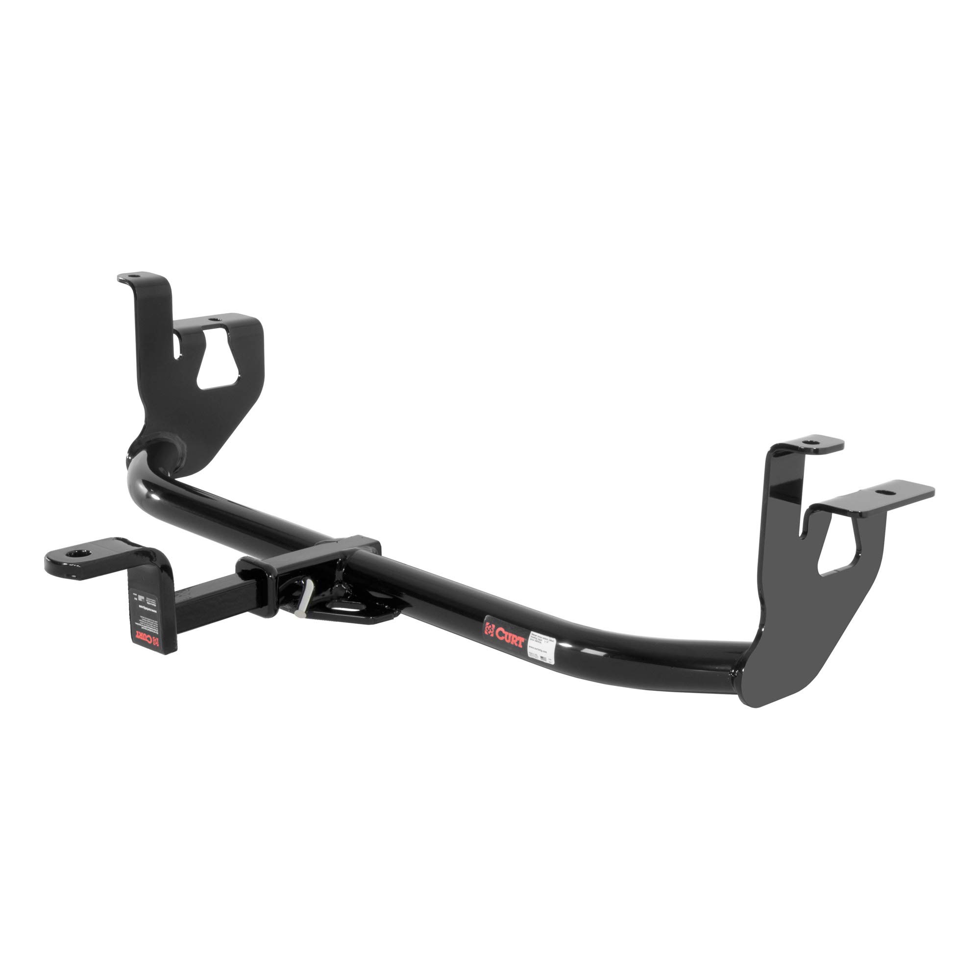 CURT 110003 Class 1 Trailer Hitch with Ball Mount, 1-1/4-In Receiver, Fits Select Volkswagen Golf, GTI