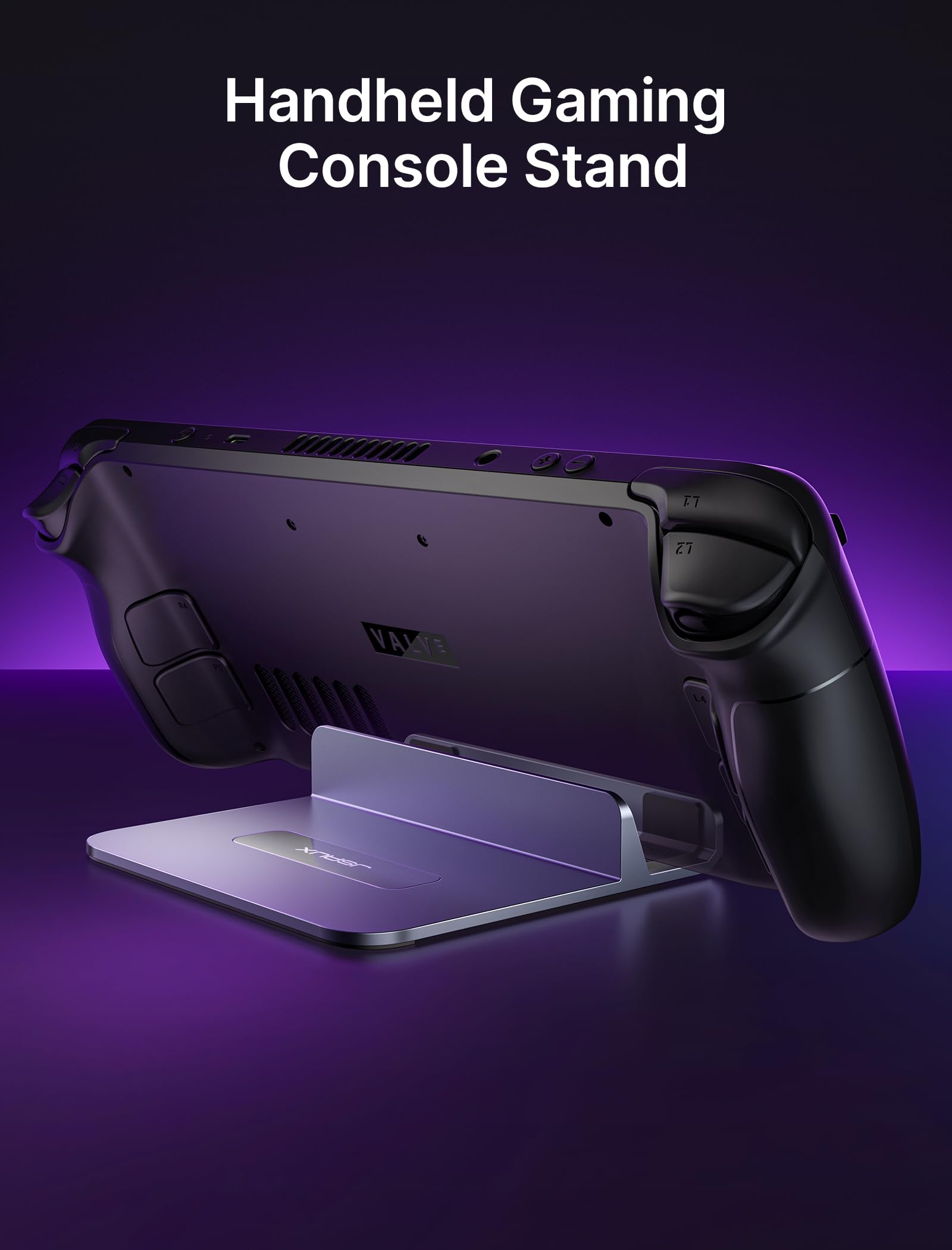 JSAUX Docking Station Compatible with Steam Deck ROG Ally Laptop, 10 in 1 Steam Deck Dock with 4K HDMI, 100W PD, USB 3.0, 1000Mbps LAN, SD/TF, Audio for MacBook/Lenovo/Dell/HP/Steam Deck/ROG Ally