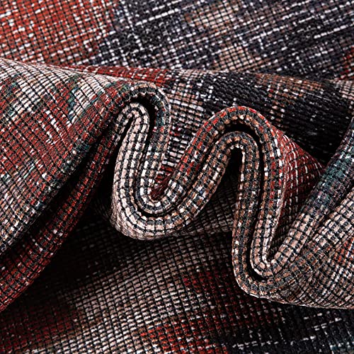 Rugs.com Sisu Collection Washable Rug β 2' x 3' Rust Red Flatweave Rug Perfect for Entryways, Kitchens, Breakfast Nooks, Accent Pieces