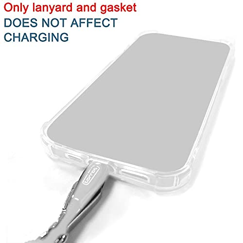 Universal Crossbody Cell Phone Lanyards Multifuctional Nylon Patch Phone Lanyards Rope Mobile Phone Strap Adjustable Shoulder Neck Strap Lanyard Soft Rope for Most Smartphones Hanging Cord