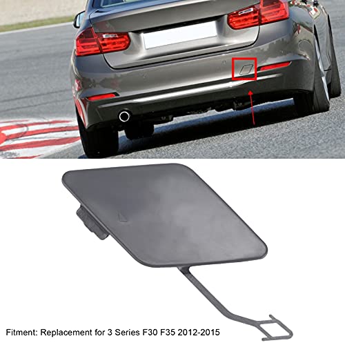 Tow Hook Cover,51127312748 Rear Bumper Tow Hook Eye Cap Cover Replacement for 3 Series F30 F35 2012β2015