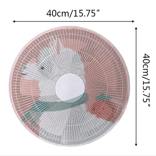 KDDOM 1 Piece Cartoon Fan Guard Net Dust Cover Cute Washable Dustproof Safety Fan Filters Kid Finger Protector