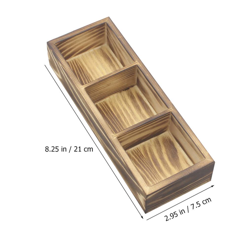 3 Storage Wooden Box Tea Drawer Organizer Sugar Packet Organizer Tea Bag Holder Tea Bag Storage Tea Storage Containers Tea Bag Dispenser Coffee Bar Organizer Tea Storage Organizer