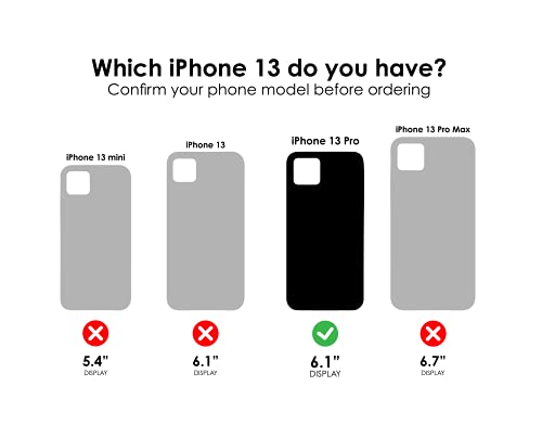 OtterBox SYMMETRY CLEAR SERIES Case for iPhone 13 Pro (ONLY) - WALLFLOWER