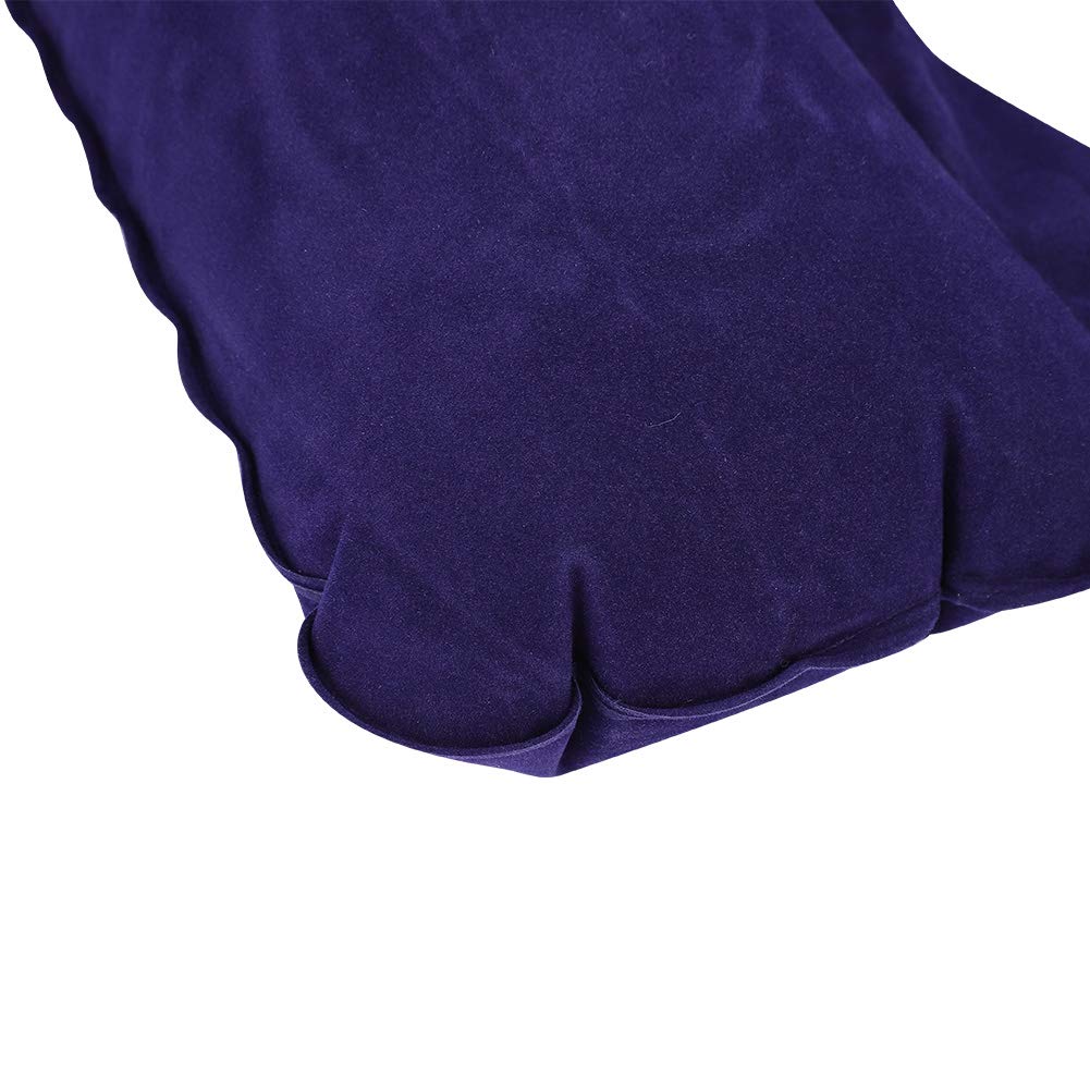 U Pillow,Portable Lightweight Soft Inflatable U Shape Neck Pillow Adults Headrest Air Cushion for Travel Home Office