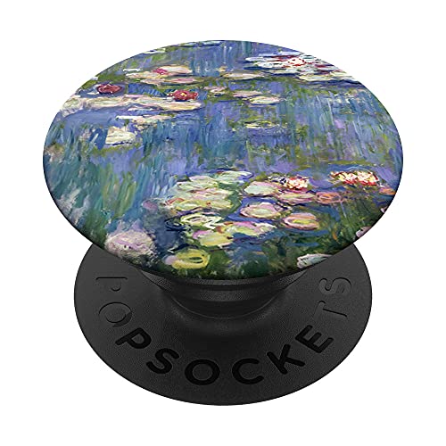 Monet's Water Lilies Modern Art Impressionism Painting Cover PopSockets Swappable PopGrip