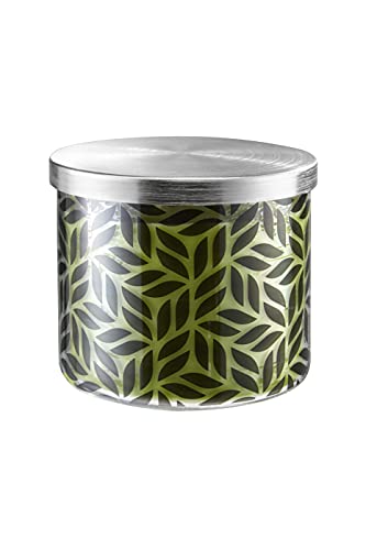 Candle-lite Premium Bamboo Santal Scent, 14 oz. 3-Wick Aromatherapy Candle with up to 45 Hours of Burn Time, Green