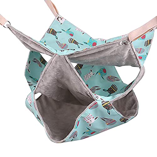 AIRUIFENG Warm Bird Nest House Three Layers Hammock Toy for Parrot African Greys Cockatoo Eclectus Amazon Parakeet Cockatiel Conure Budgie Lovebirds Canary Finch Cage Perch (L)