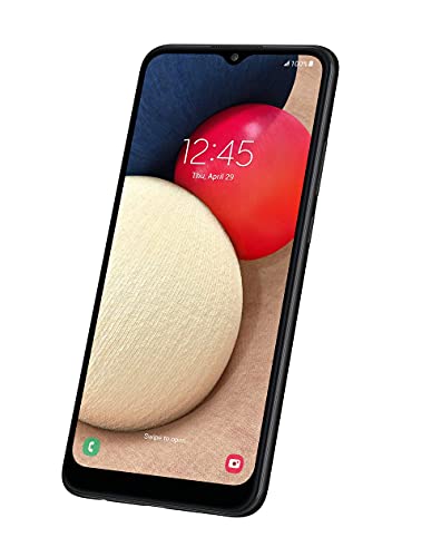 Samsung Galaxy A02s Smartphone, 32GB Storage, Factory Unlocked - Black (Renewed)