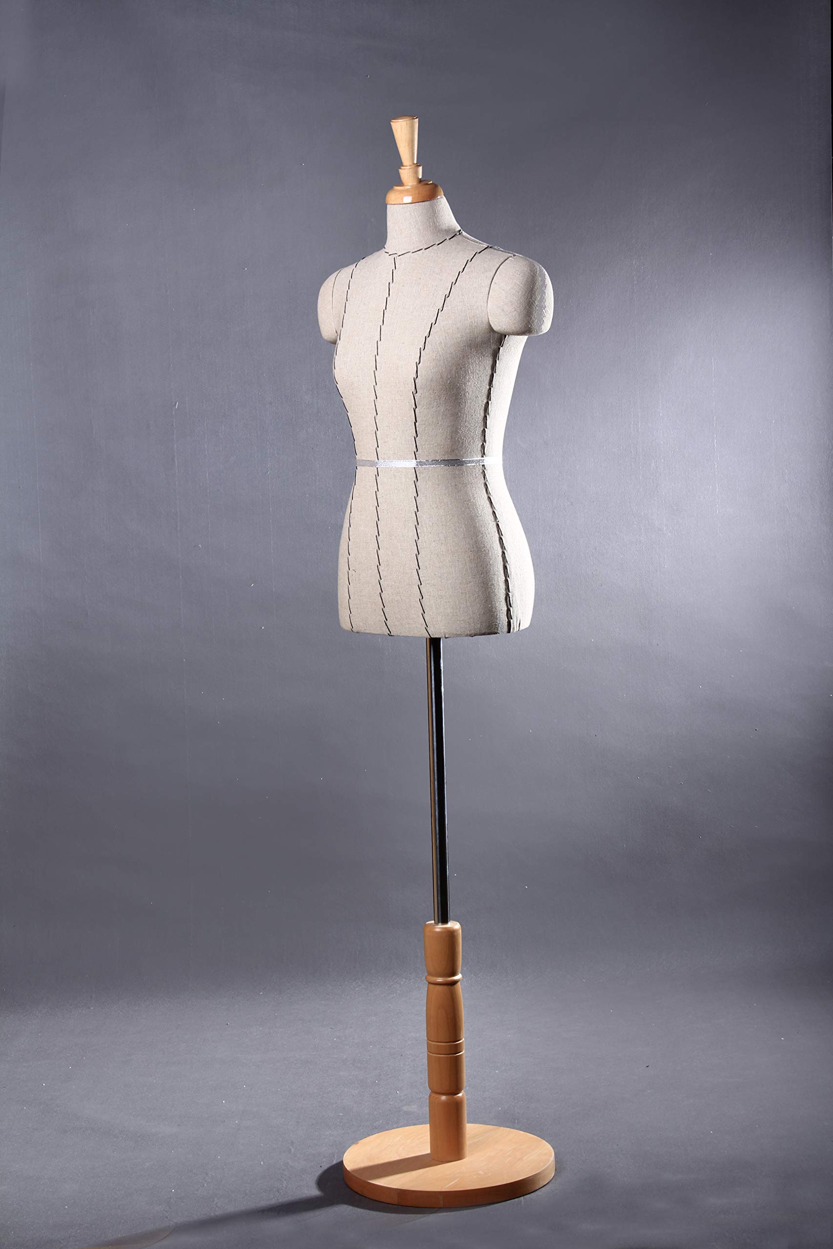 M003-F-4 -1 Female Dress Form Mannequin Body Model Stand with Base Store Display