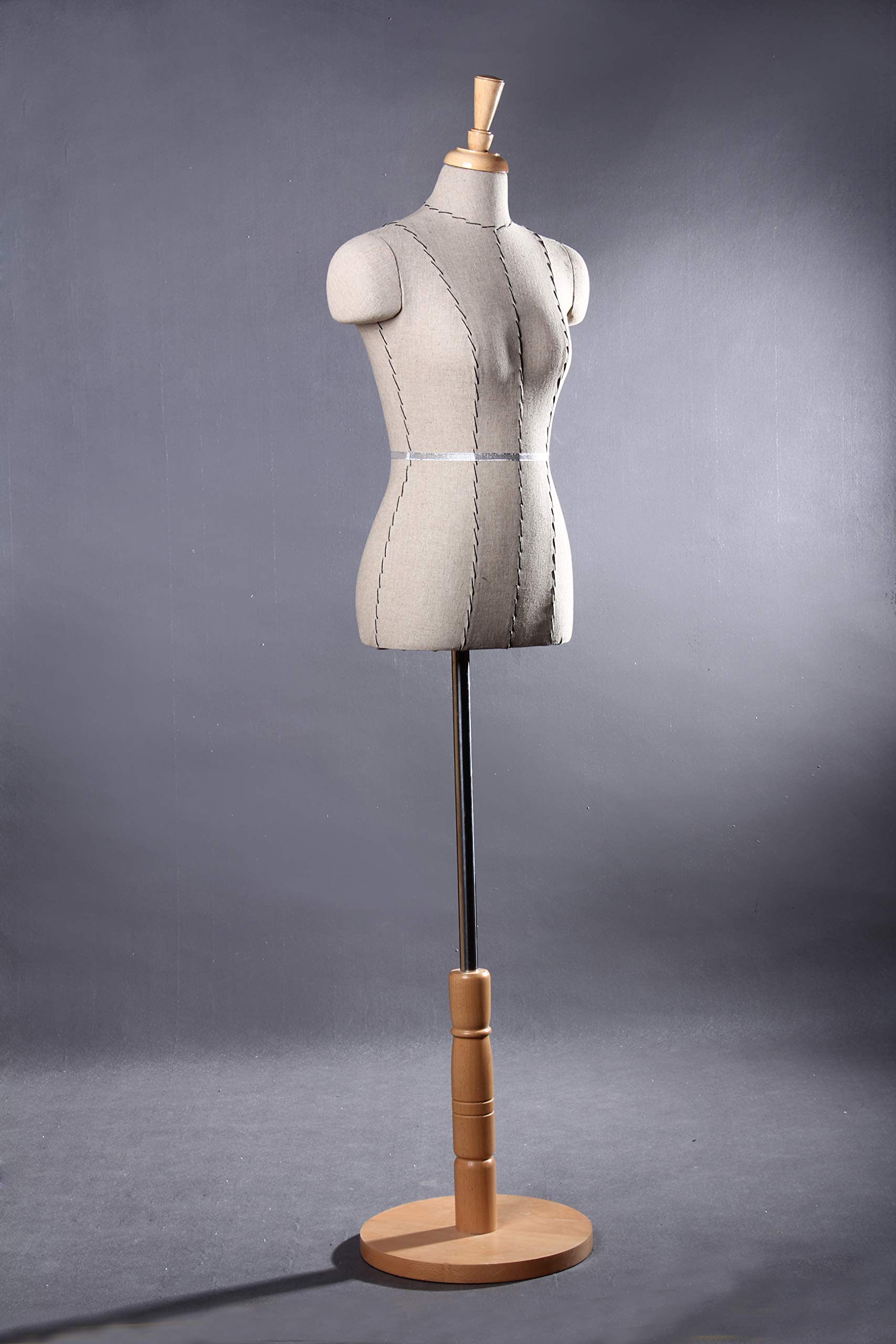 M003-F-4 -1 Female Dress Form Mannequin Body Model Stand with Base Store Display