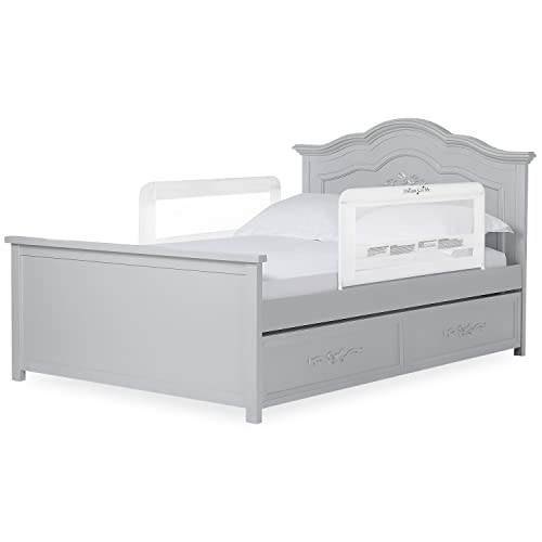 Dream On Me Lilibet Twin/Full/Queen Mesh Safety Bed Rails | Set Double Pack | 2340