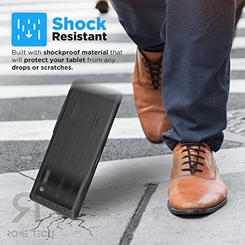 Rome Tech Holster Case with Belt Clip for Google Pixel 6 - Slim Heavy Duty Shell Holster Combo - Rugged Phone Cover with Kickstand Compatible with Google Pixel 6 - Black