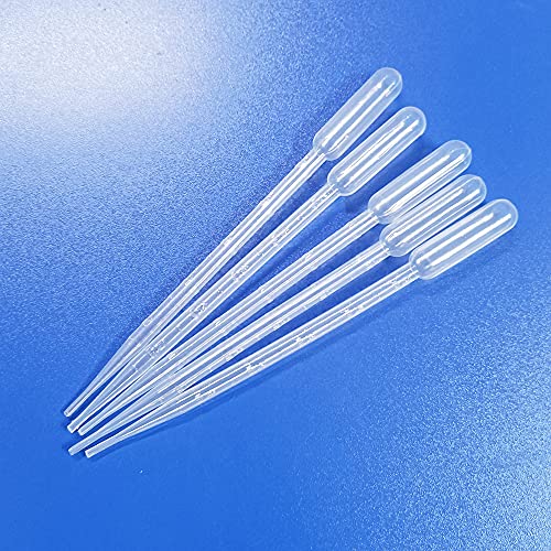BASE WAVE 5 Pack Aquarium Test Dropper 5ml (Length 8.4'') Coral Feeder Mini Fish Bowl Fish Feces Transfer Pipettes