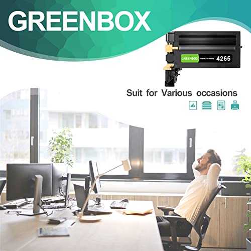 GREENBOX Remanufactured Toner Cartridge Replacement for Xerox 106R03104 for WorkCentre 4265 4265X 4265S 4265XF Printers, High Yield 25,000 Pages(1 Pack, Black)