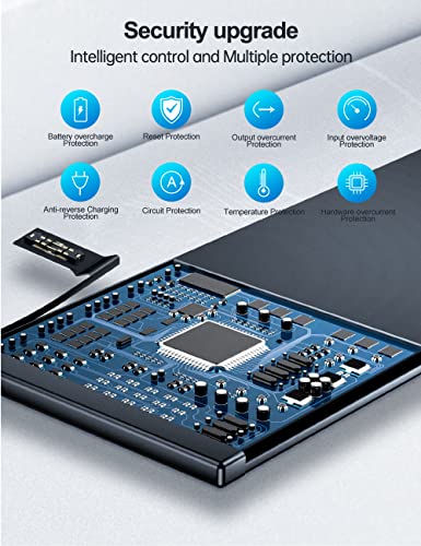 (5100mAh) Battery for iPhone 7 Plus(2022 New Version), (Model:A1661, A1784, A1785) High Capacity Than Others Replacement Battery with Complete Repair Tool Kit and Instructions .b