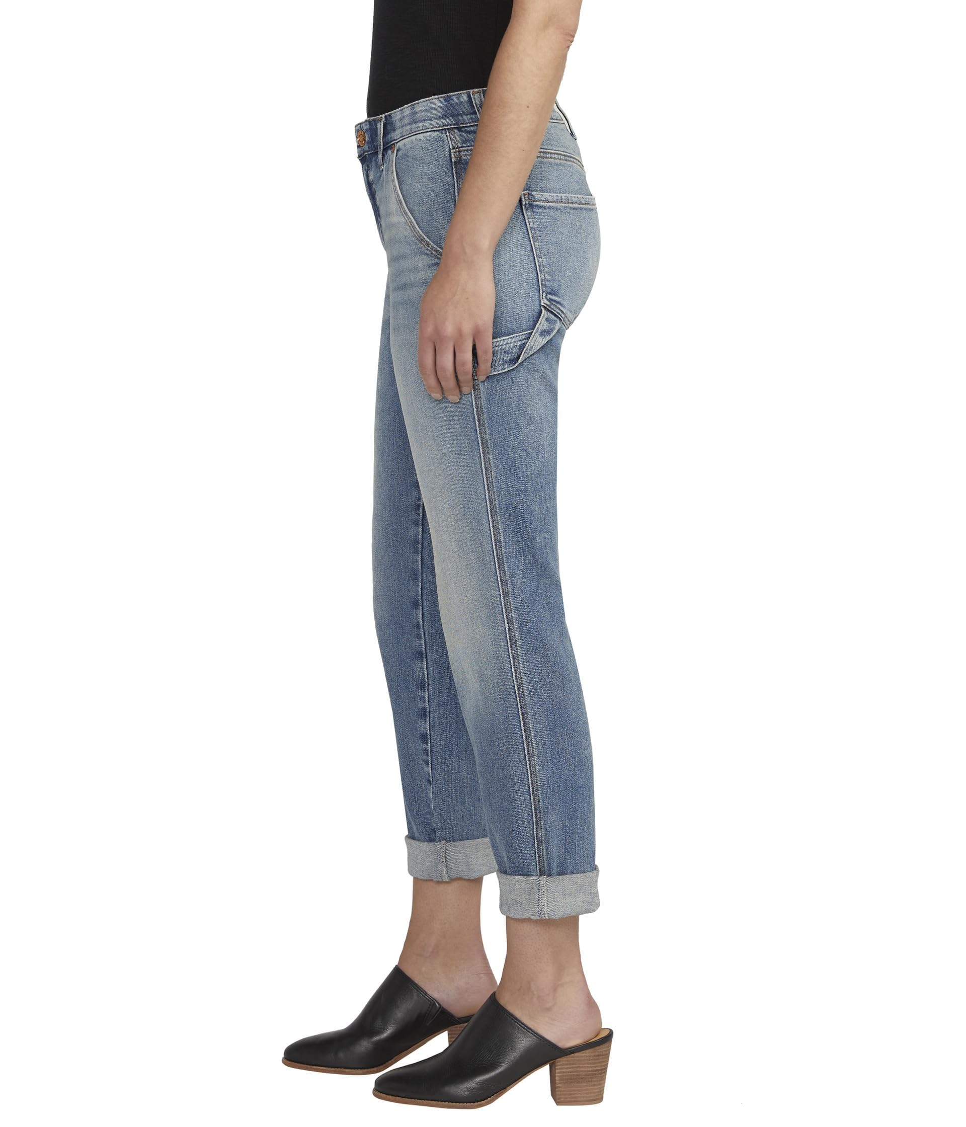 JAG Jeans Carter Mid-Rise Slim Leg Jeans Mariner Blue 6 (28" Waist) 26