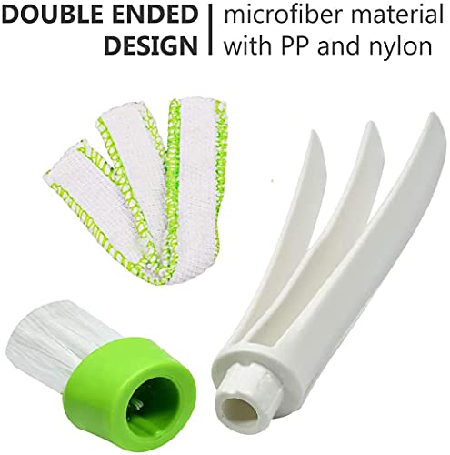 QUUFAA Multifunctional Cleaning Brush is Suitable for car Interior air Conditioner car Detail Care Brush Tool