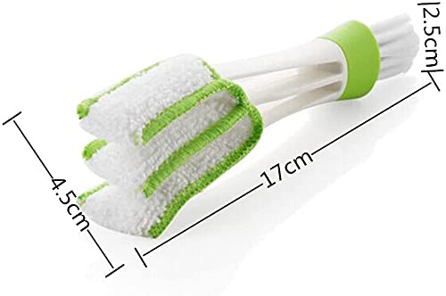 QUUFAA Multifunctional Cleaning Brush is Suitable for car Interior air Conditioner car Detail Care Brush Tool