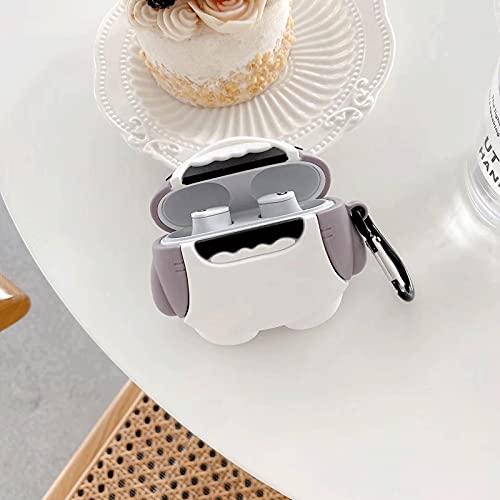 Rertnocnf Creative Cute Kawaii Cartoon Animals Shark Case Compatible with Beats Studio Buds 2021 Fashion Portable Accessories Shockproof Protector for Wireless Noise Cancelling Earbuds (Shark)