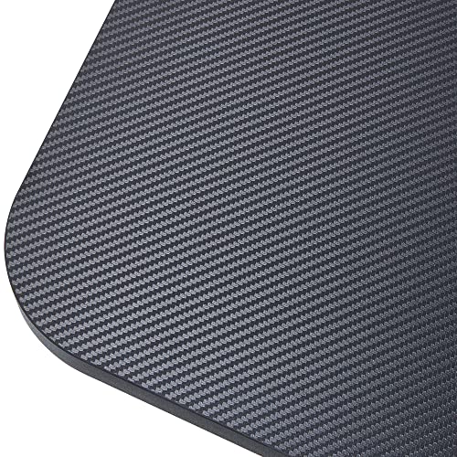 ioHOMES Kindira Modern Steel 65 in. L-Shaped Gaming Desk with USB Ports, PC Mouse Pad and Rotatable Cup-Holder for Home Office, Classroom, Study Room, Black
