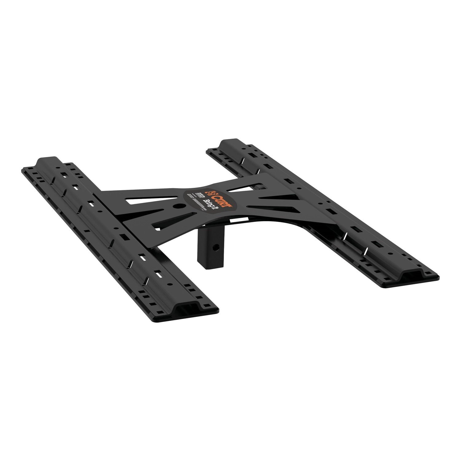 CURT 16310 X5 Gooseneck to 5th Wheel Adapter for B&W Hitches, Industry-Standard Base Rails, 20,000 lbs