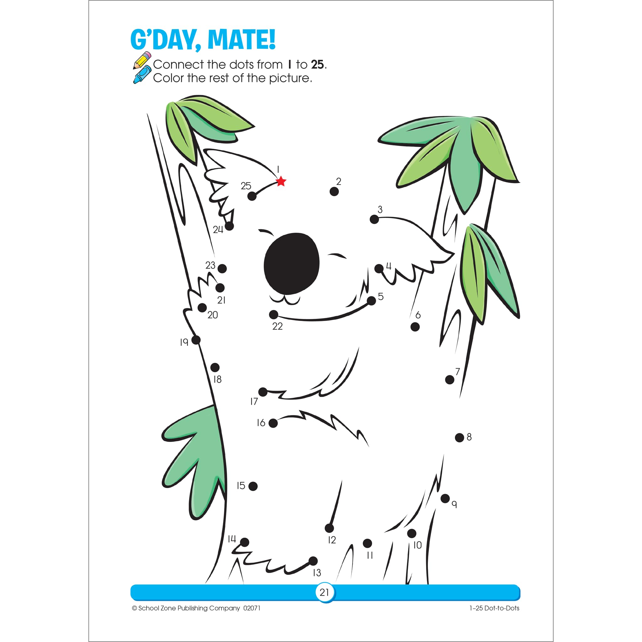 School Zone - ABC Dot-to-Dots Workbook - 32 Pages, Ages 3 to 5, Preschool, Kindergarten, Connect the Dots, Alphabet, Letter Puzzles, and More (School Zone Get Ready!™ Activity Book Series)