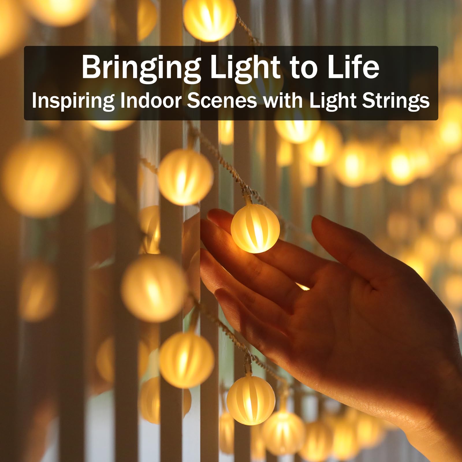 Battery Operated Globe String Lights Bedroom, 16ft 40 Classroom String Lights with Remote, Indoor Outdoor Bedtime Decorative String Lights for Camping Christmas Party Patio Wedding Gazebo Dorm Tent