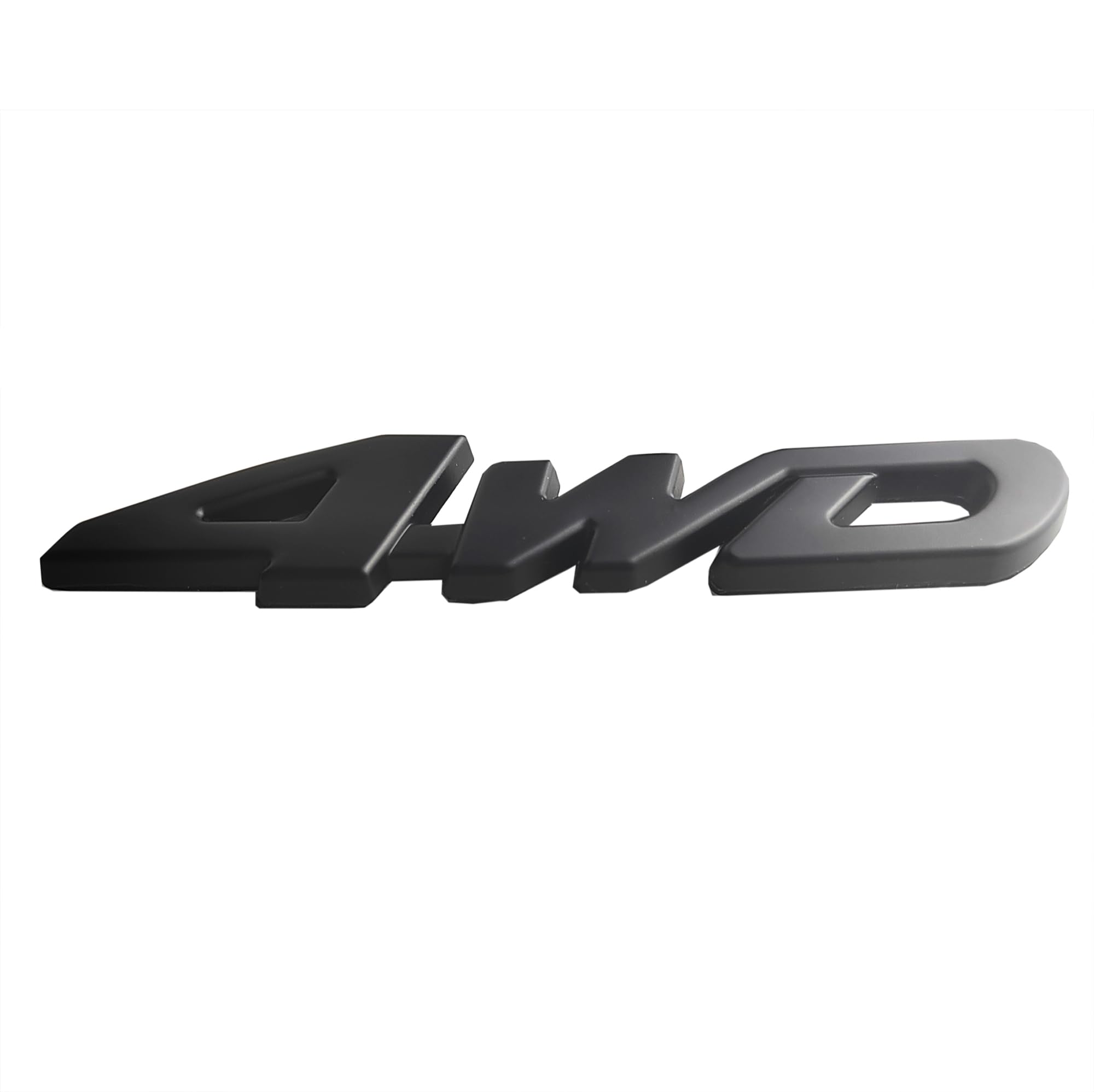 OnlyYou.X 4WD Emblem 4WD Badge 3D Logo Sticker Compatible with Universal Pickup and Car Black 1 Piece Metal