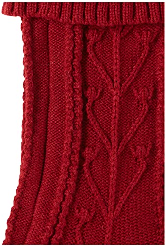 Bellivera Christmas Stockings 3 Pack Large Size Cable Knitted Xmas Stockings 18 inch Personalized Heart Red & White & Green Hanging Stockings Set for Christmas Decorations