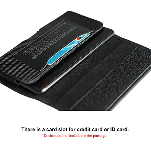 FZXSOGY Universal Horizontal Cell Phone Holster Case with Belt Clip for Mobile Phone - XXL