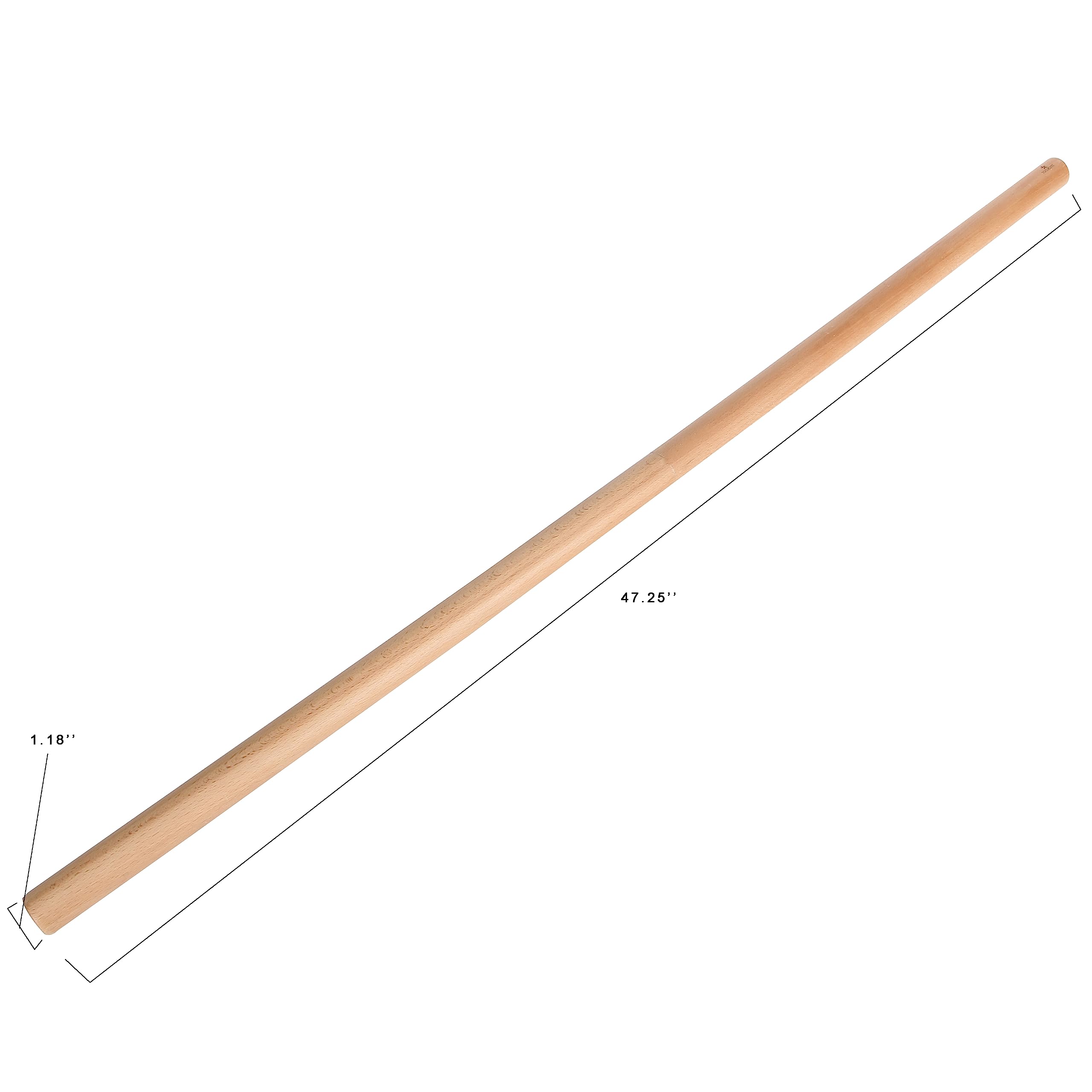 Yoga Stick | Multipurpose Wooden Pranayama Stick | Lung Opener for Fuller Breathing | Posture Corrector and Flexibility Enhancer | Detachable Robust Yoga Pole