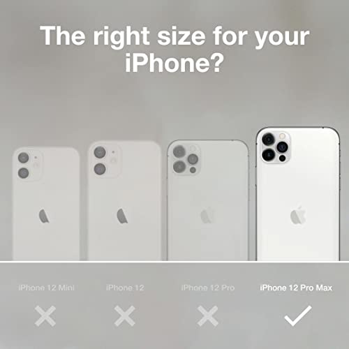 Woodcessories - Magnetic Bumper Case Compatible with iPhone 12 Pro Max case with Magnet, Made of Wood, Walnut
